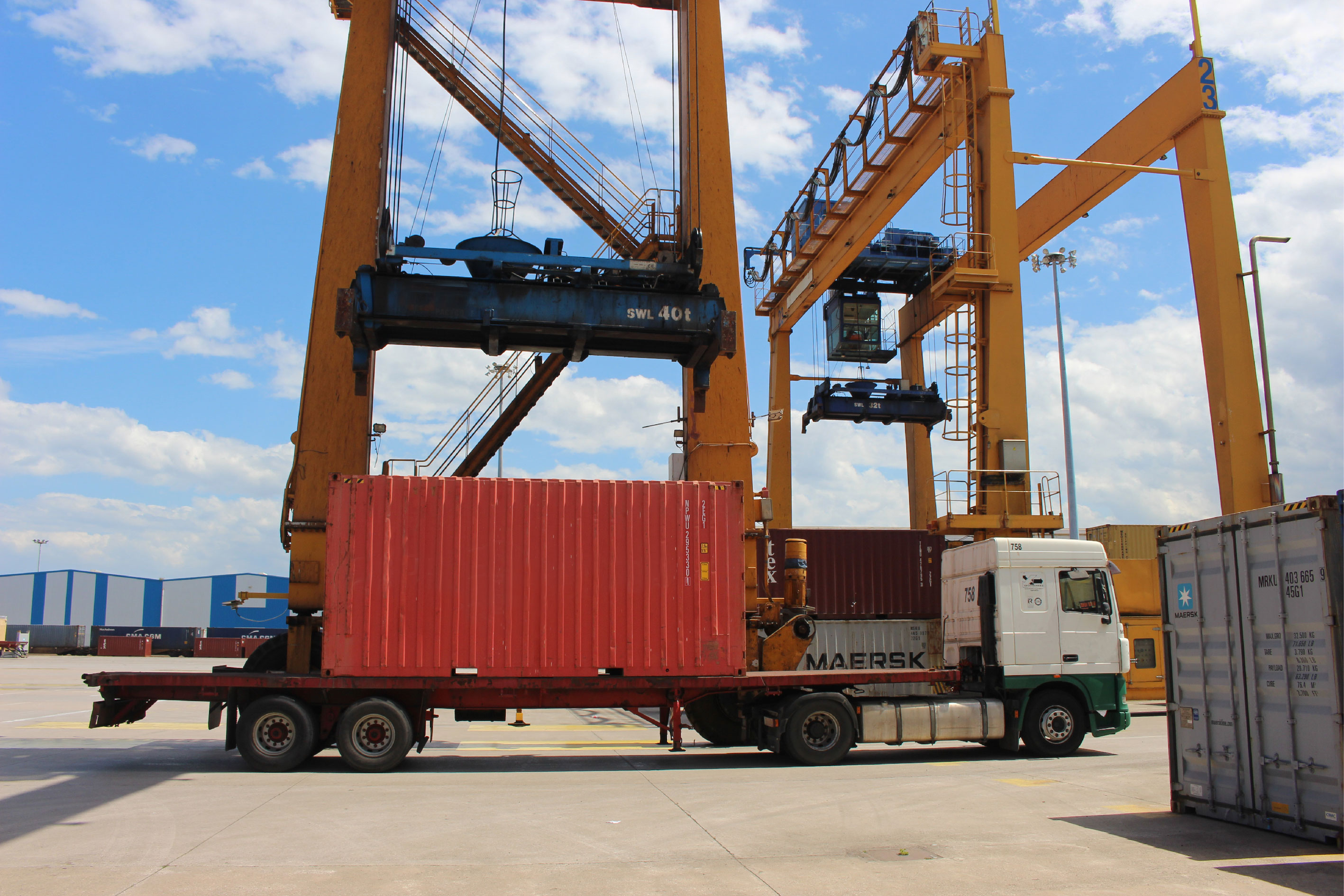 Safe lifts under your RTGs - TMEIC Port Technologies